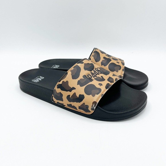 P448 | Shoes | P448 Sandal Leopard Print Super Slide Water Resistant ...